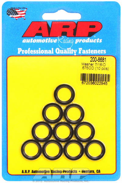 rod bolt washer 10-PC PackSAE Special Purpose Washers w/ Chamfer – ARP ...